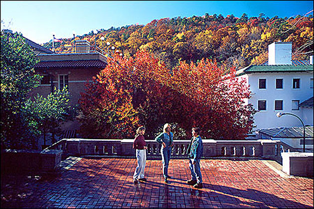 The Promenade in Hot Springs National Park