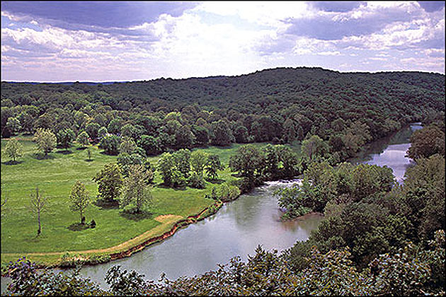 Spring River in the Ozarks
