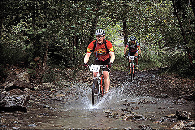 Mountain Biking at Devil's Den State Park